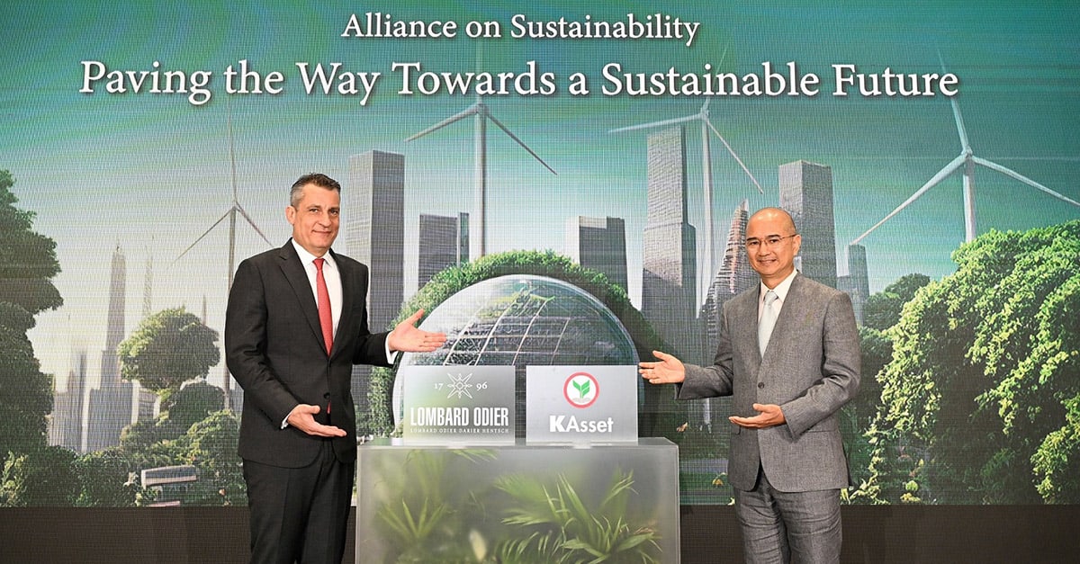 Lombard Odier and KAsset form Alliance on Sustainability | Lombard Odier