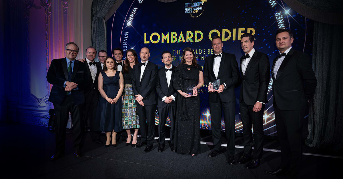 Lombard Odier von Euromoney zur weltbesten Privatbank gekürt